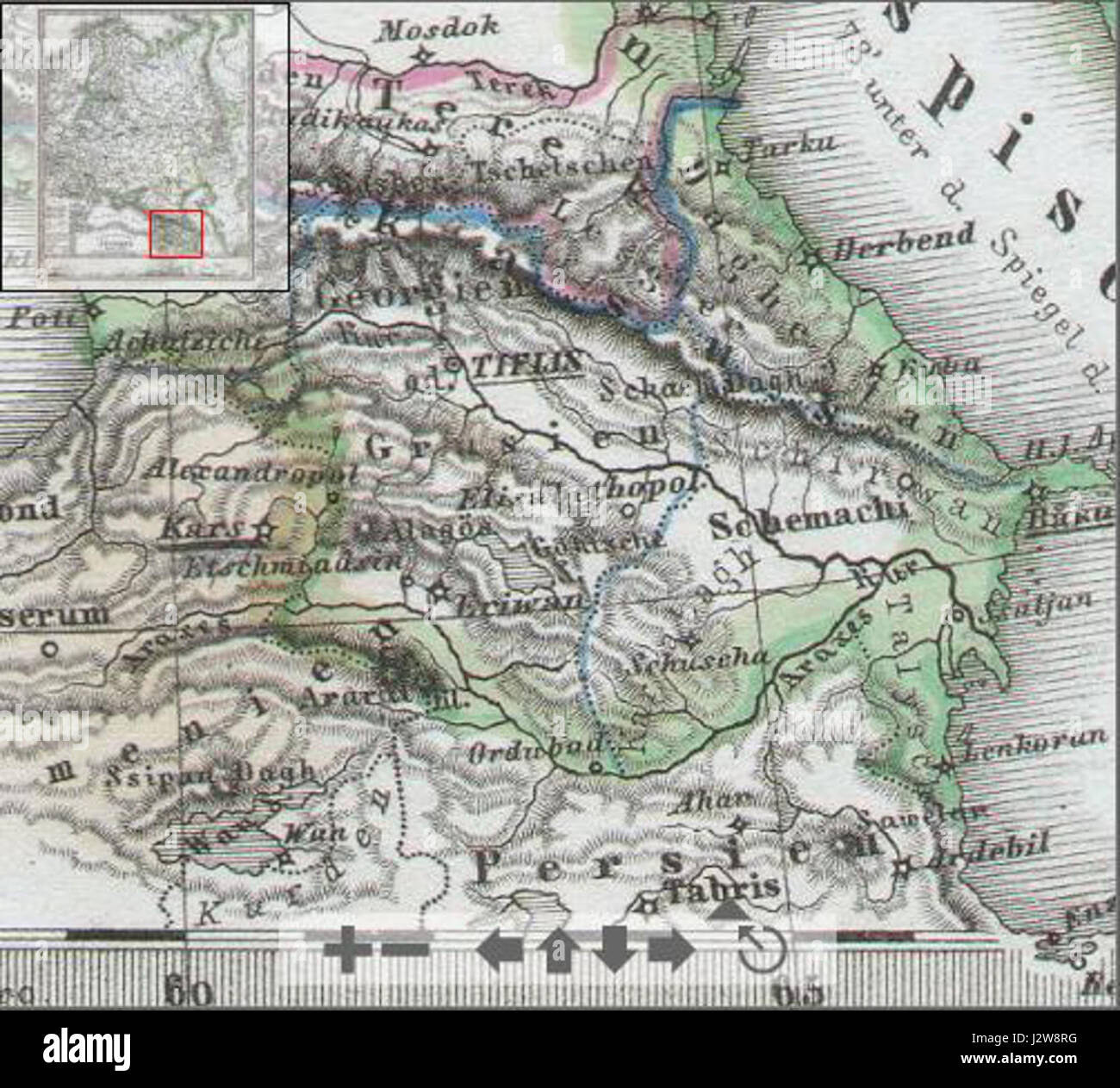 Perthes map hi-res stock photography and images - Alamy