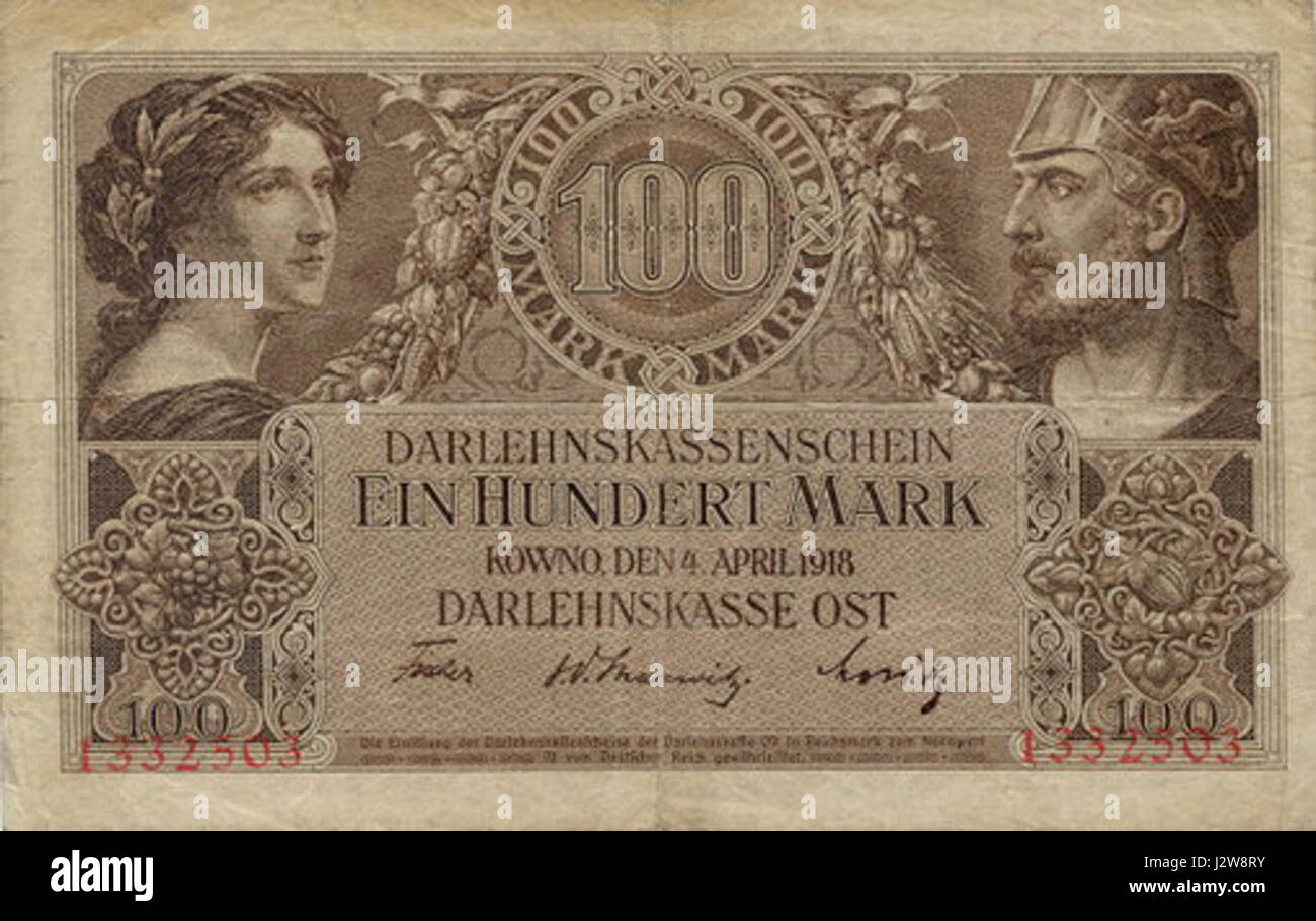 100 marks hi-res stock photography and images - Alamy