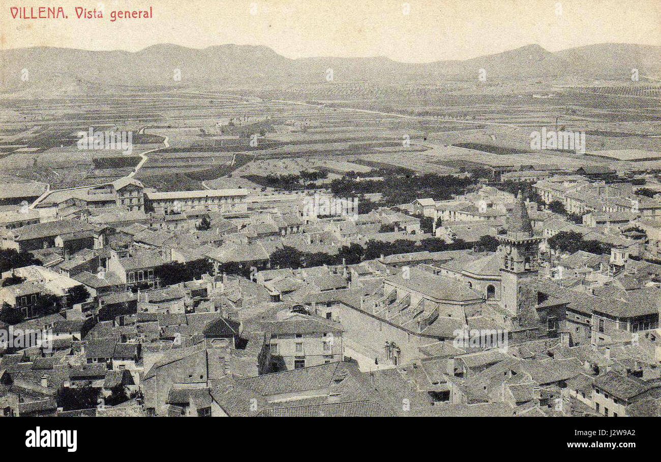 Map of villena hi-res stock photography and images - Alamy