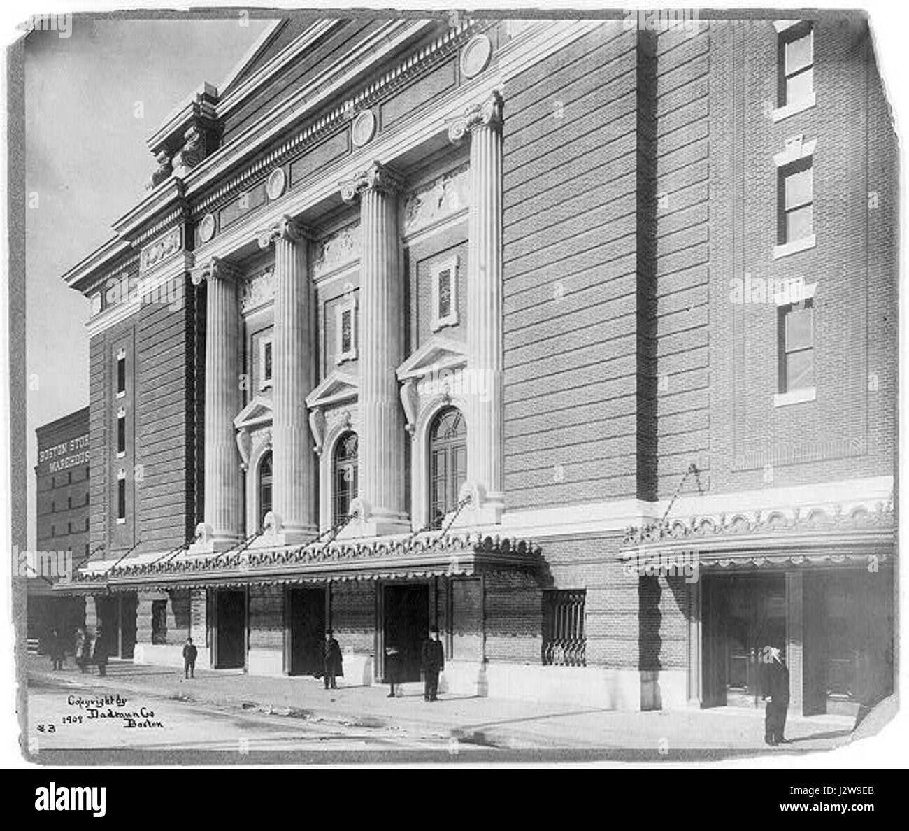 Boston opera house Black and White Stock Photos & Images - Alamy