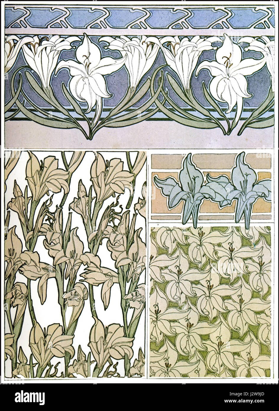 36 mucha documentsdecoratifs 1901 Stock Photo - Alamy