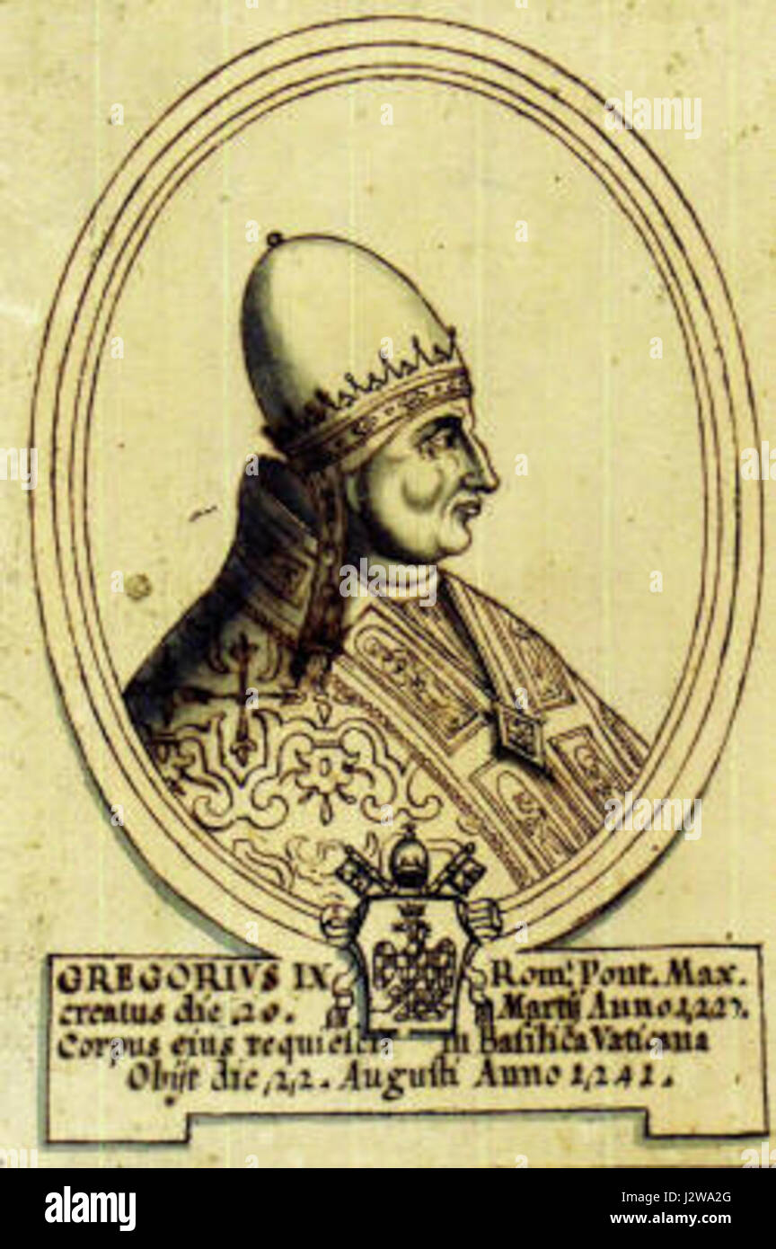 Pope Gregory IX was a 13th-century pope, known for his role in the ...