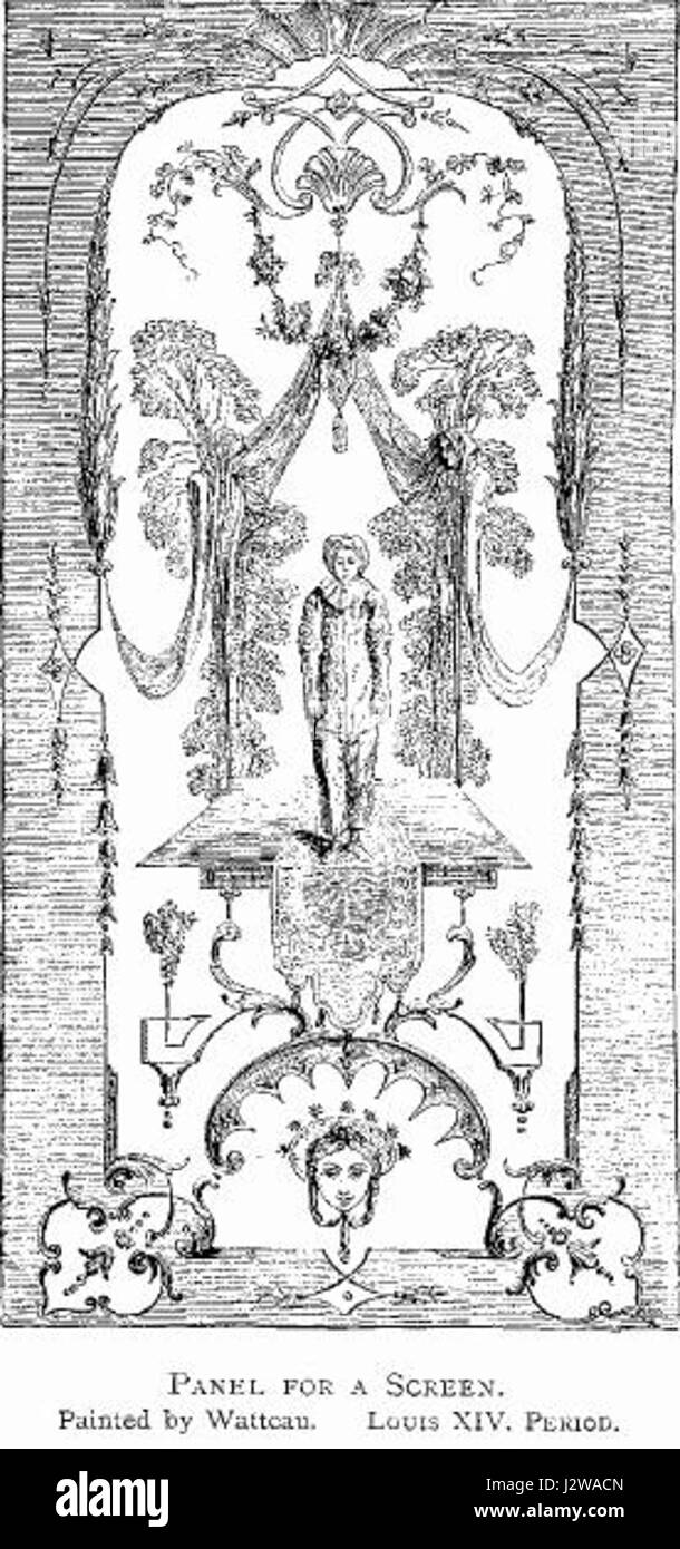 By antoine watteau Black and White Stock Photos & Images - Alamy