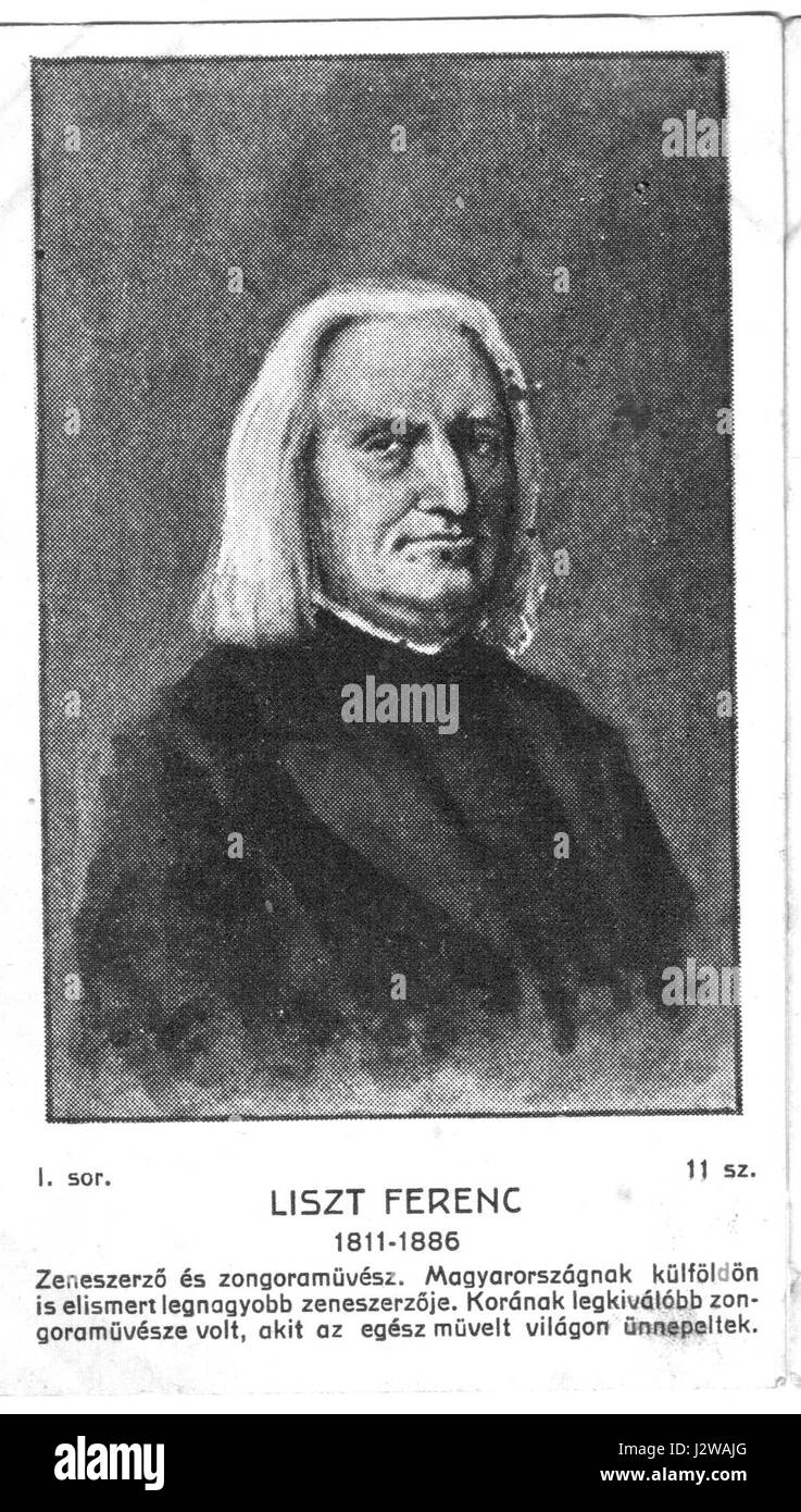 Liszt Ferenc, known as Franz Liszt, was a Hungarian composer and ...