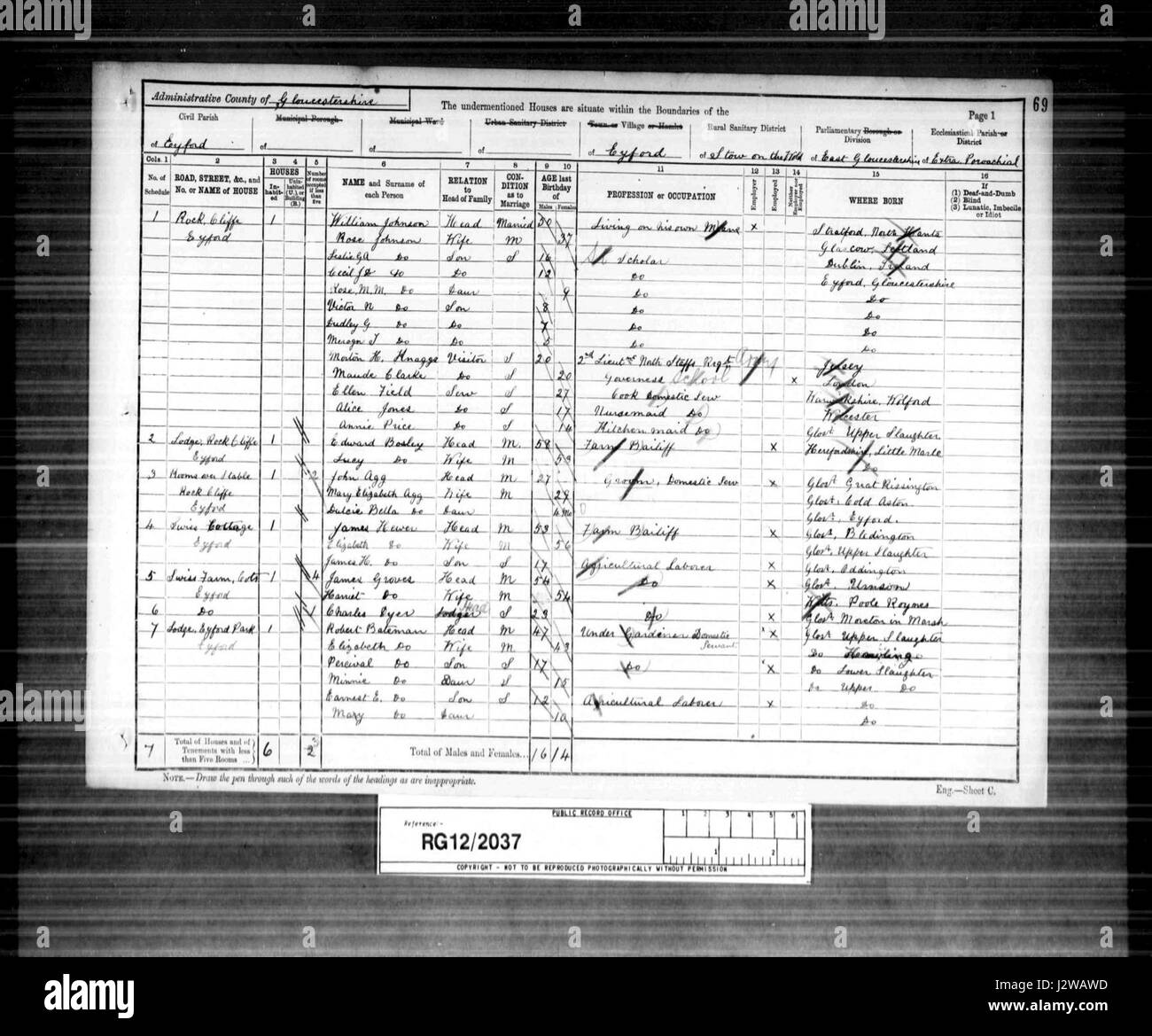 The 1891 Census of the United Kingdom provided a detailed record of the ...