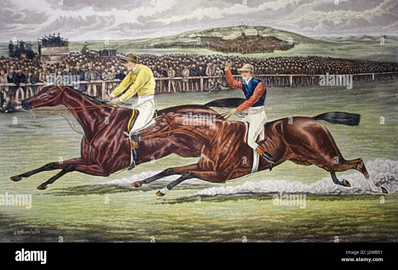 The 1886 Derby was a key event in the history of horse racing. This ...