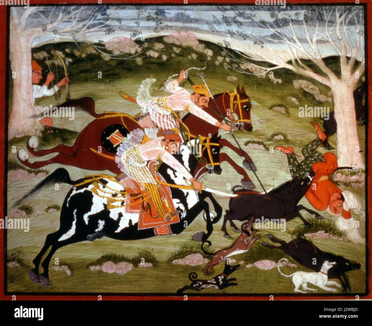 Royal boar hunt hi-res stock photography and images - Alamy