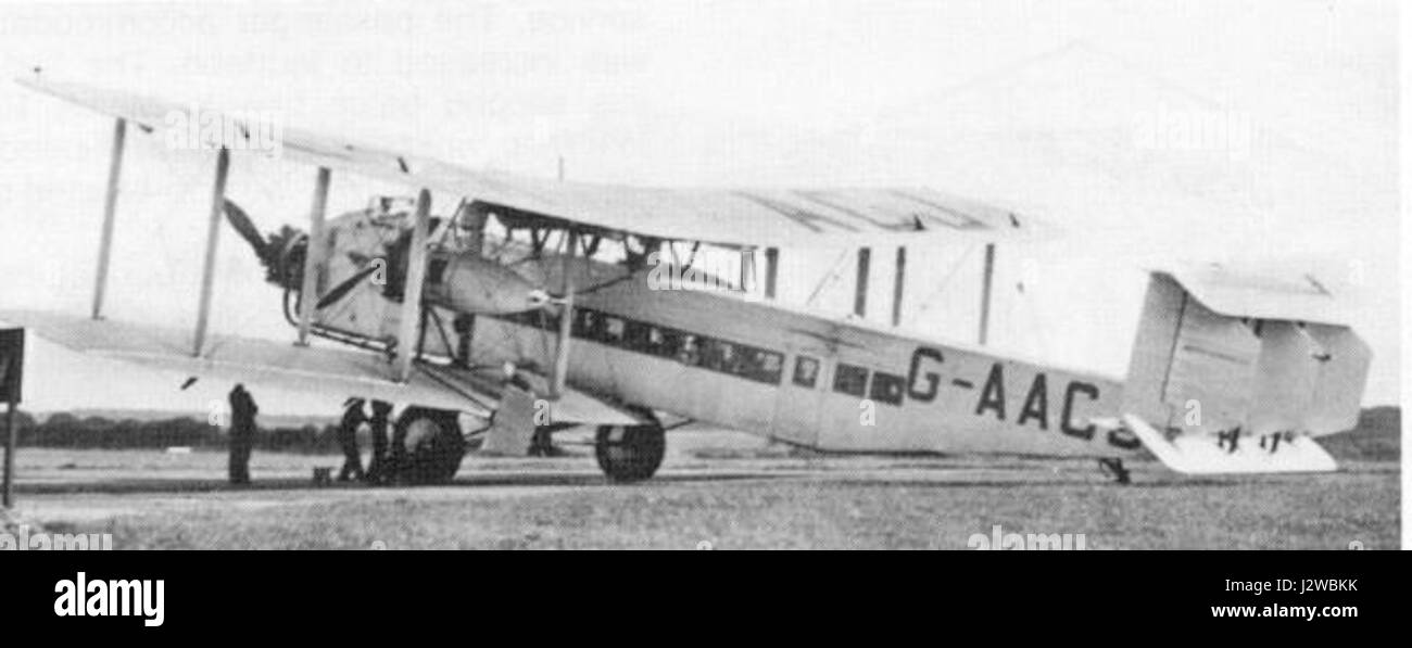 This entry references the A.W. Argosy, a type of airplane used by ...