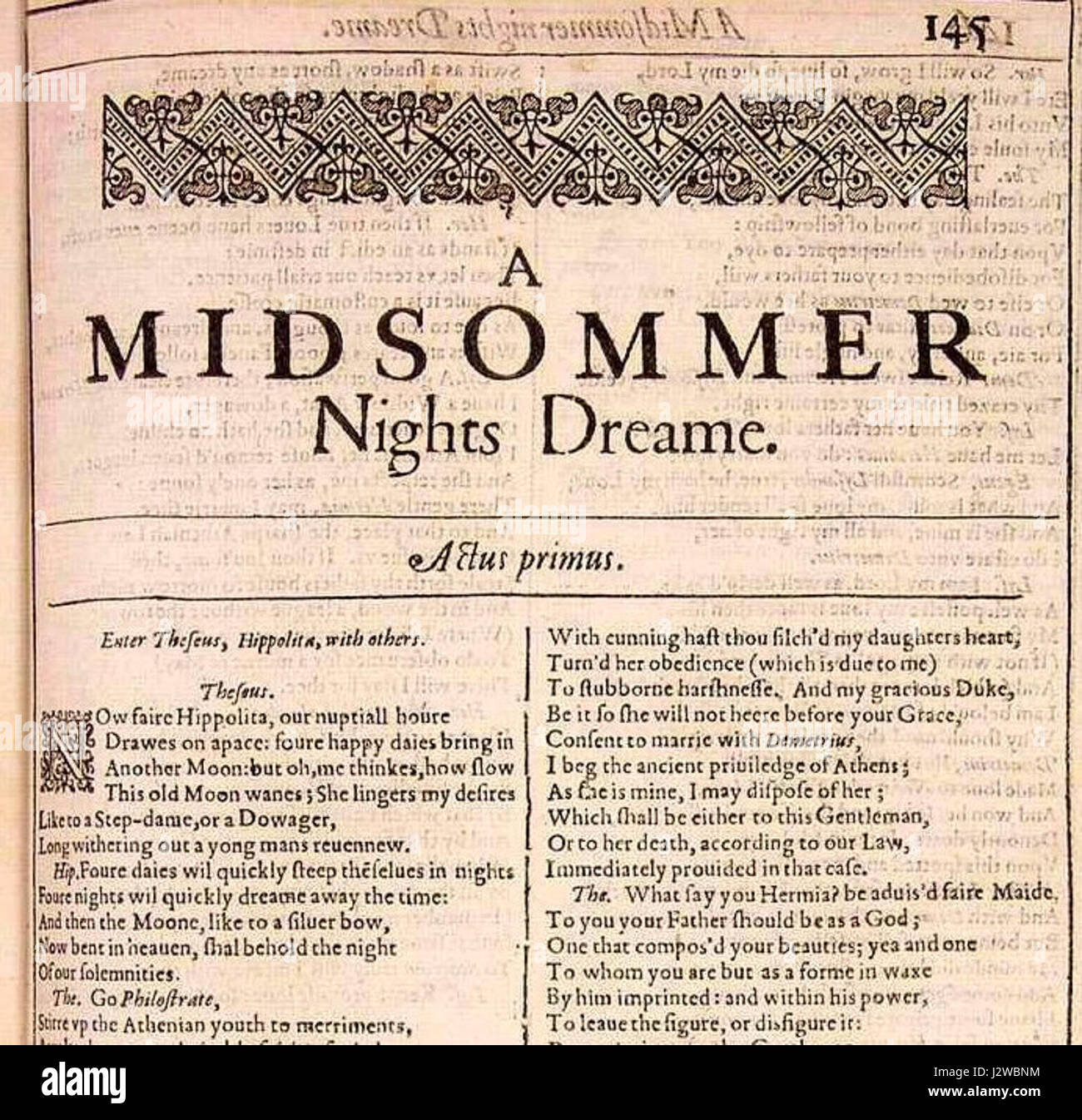 William shakespeare comedy hi-res stock photography and images - Alamy