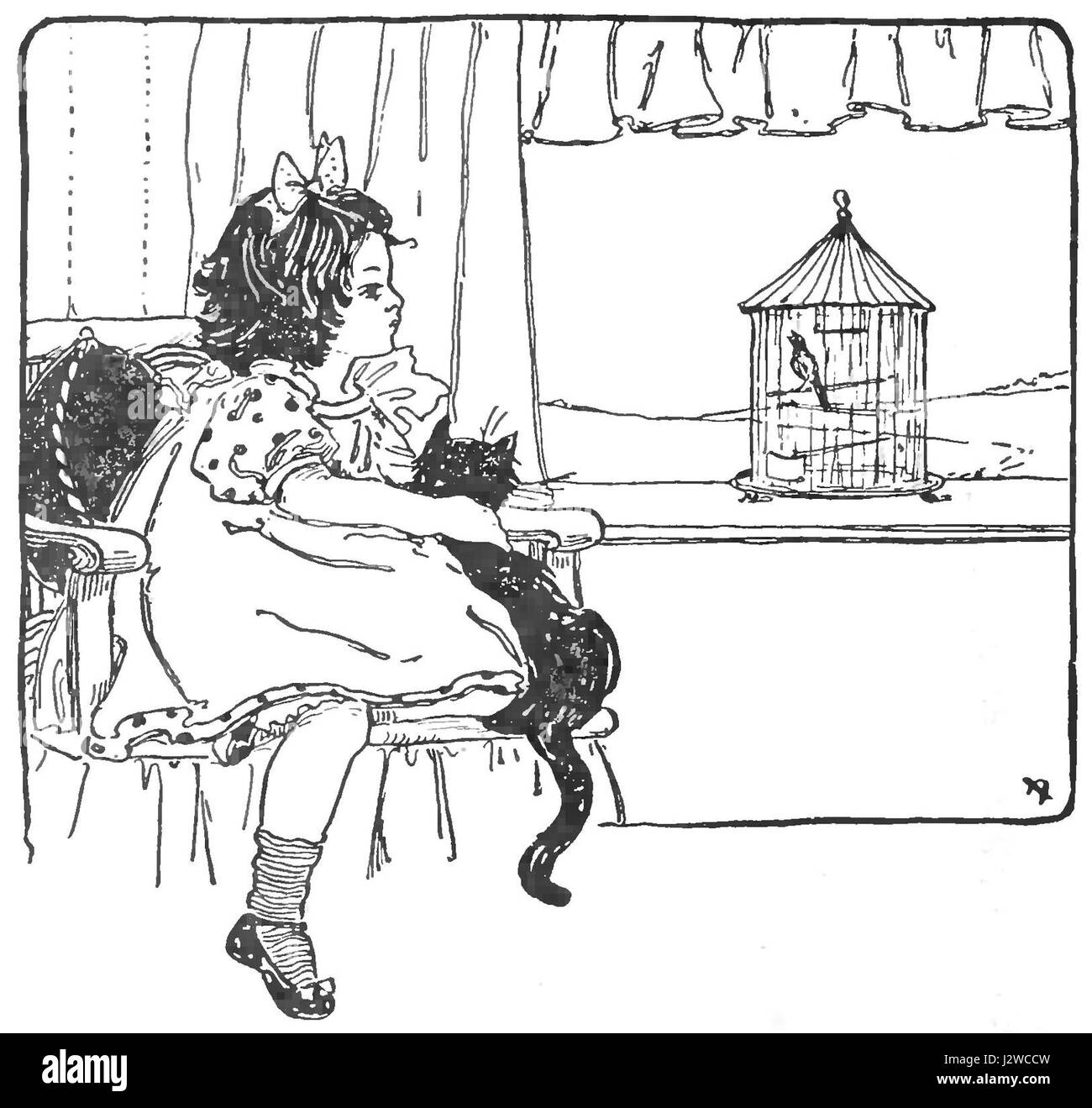 Nursery Rhyme Clipart Black And White Nursery Rhymes Coloring Little