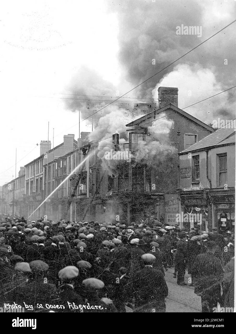 Welsh fire Black and White Stock Photos & Images - Alamy
