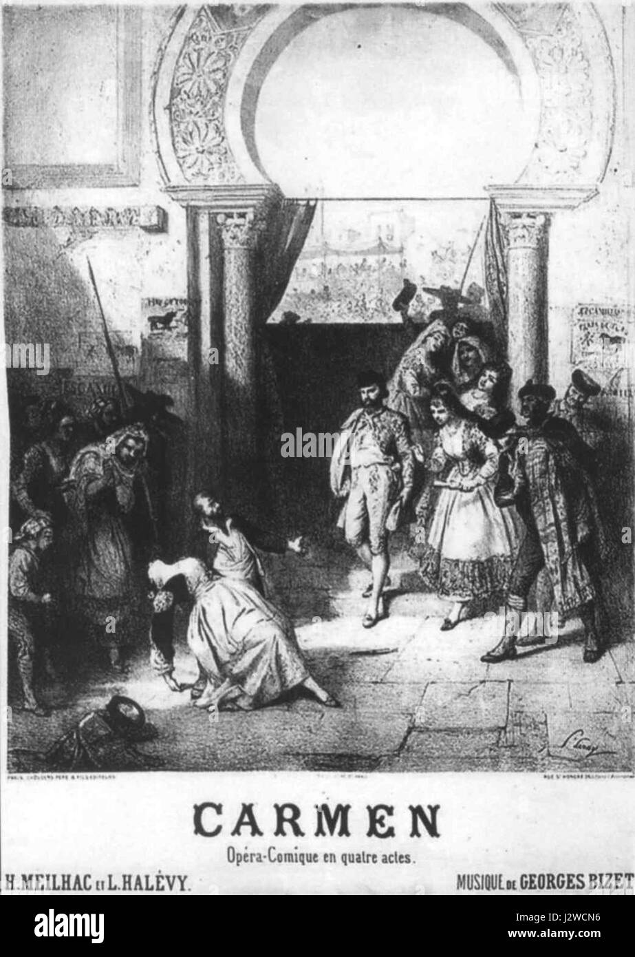 Bizet carmen 1875 hi-res stock photography and images - Alamy