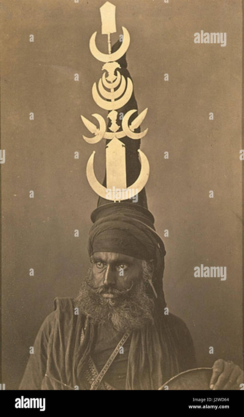 A Sikh Hooper Western 1860s Stock Photo - Alamy