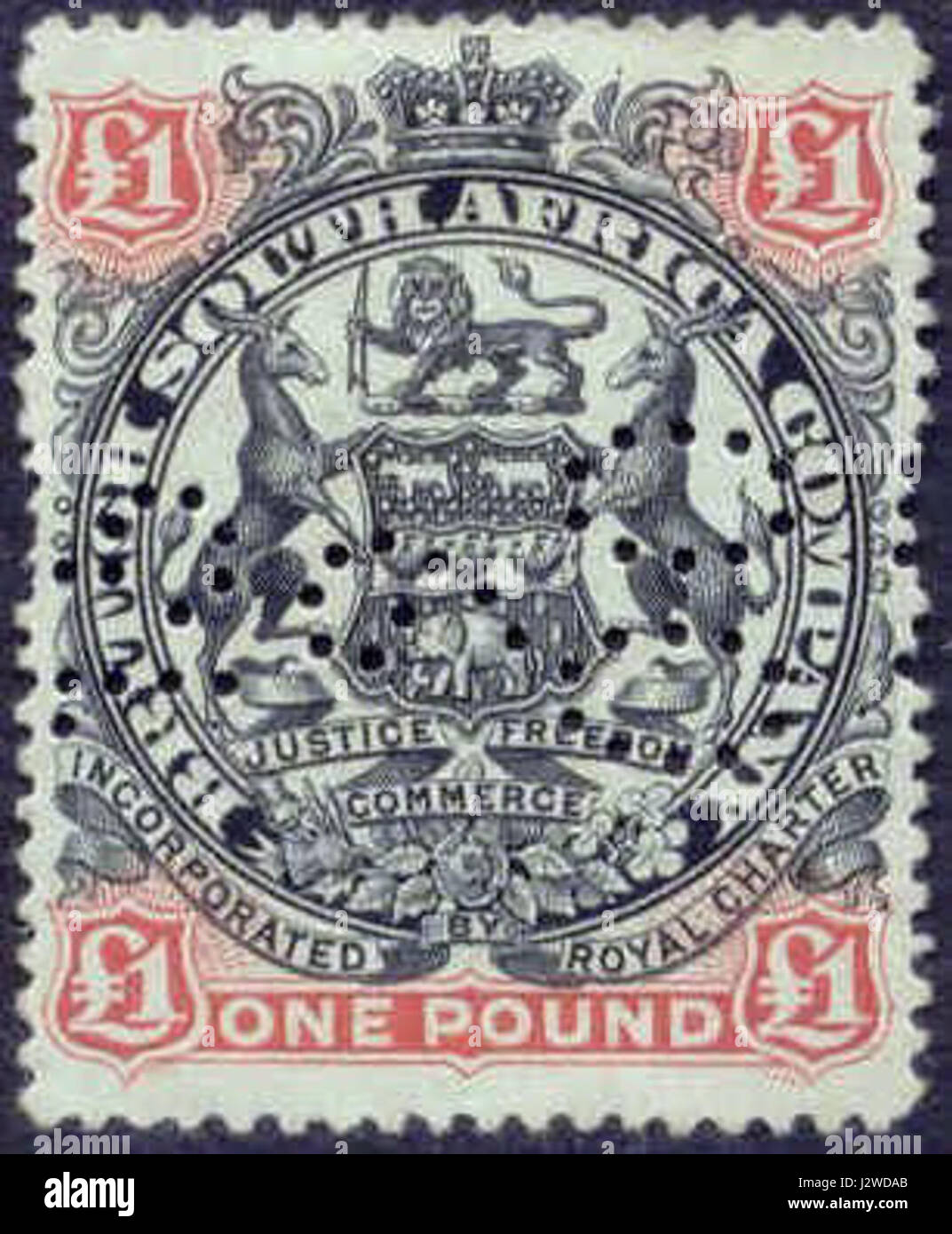 British colonial postal design hi-res stock photography and images - Alamy