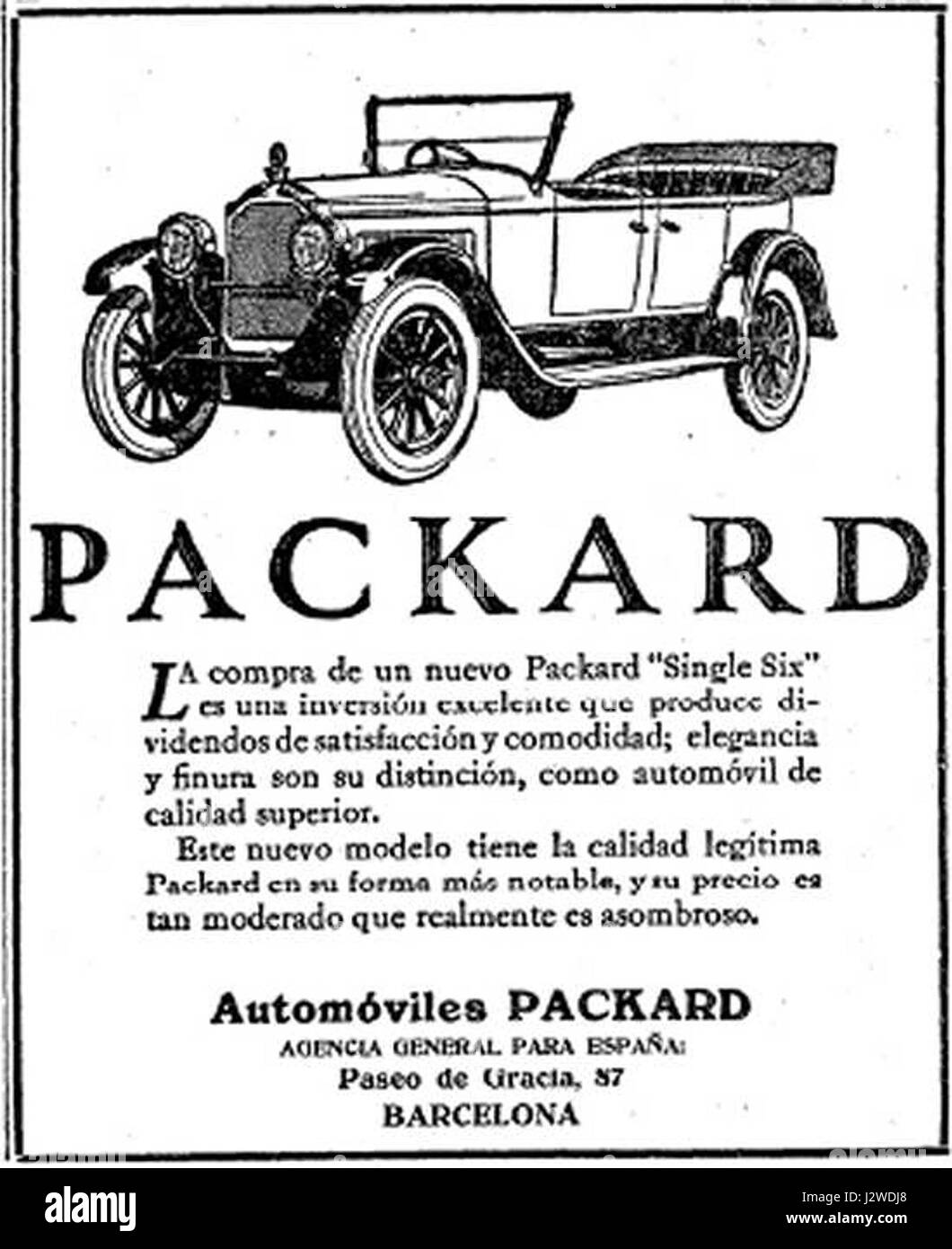 Packard Black and White Stock Photos & Images - Alamy