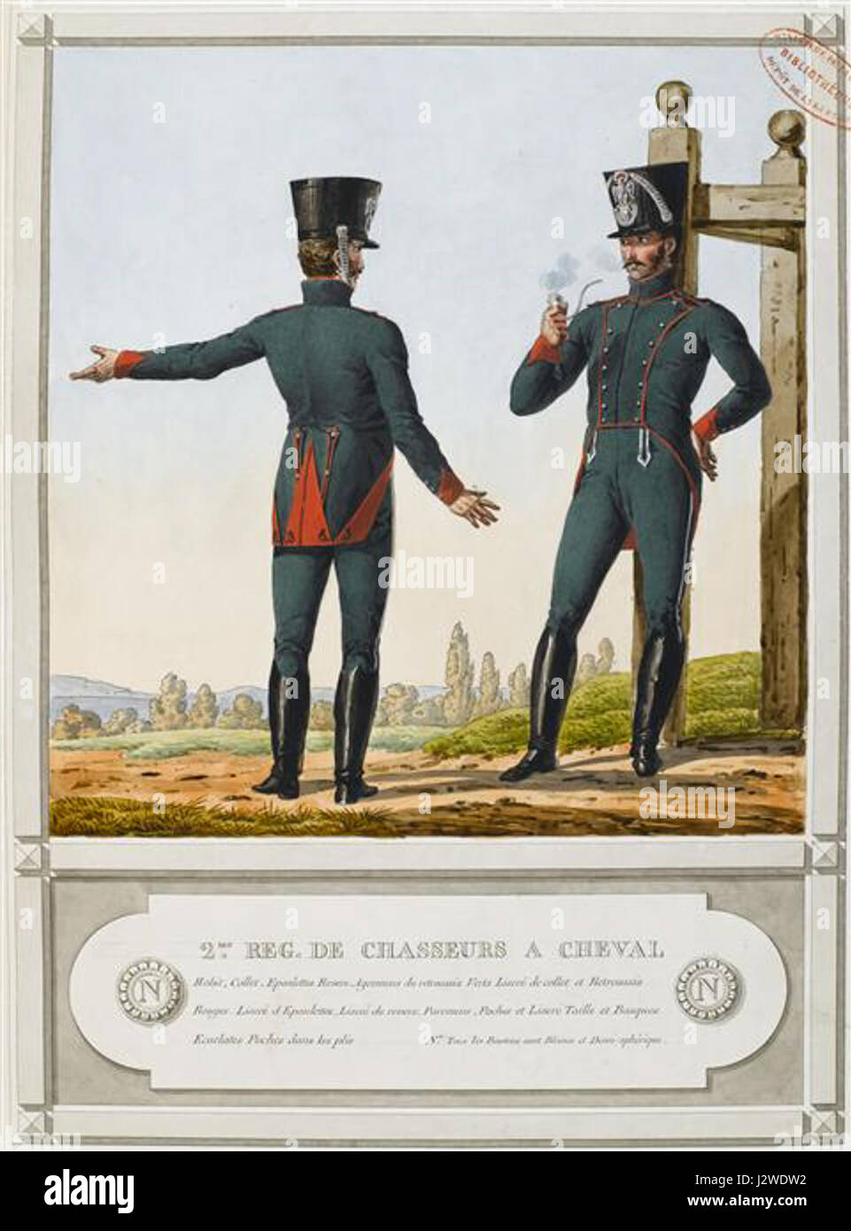 Chasseur troops hi-res stock photography and images - Alamy