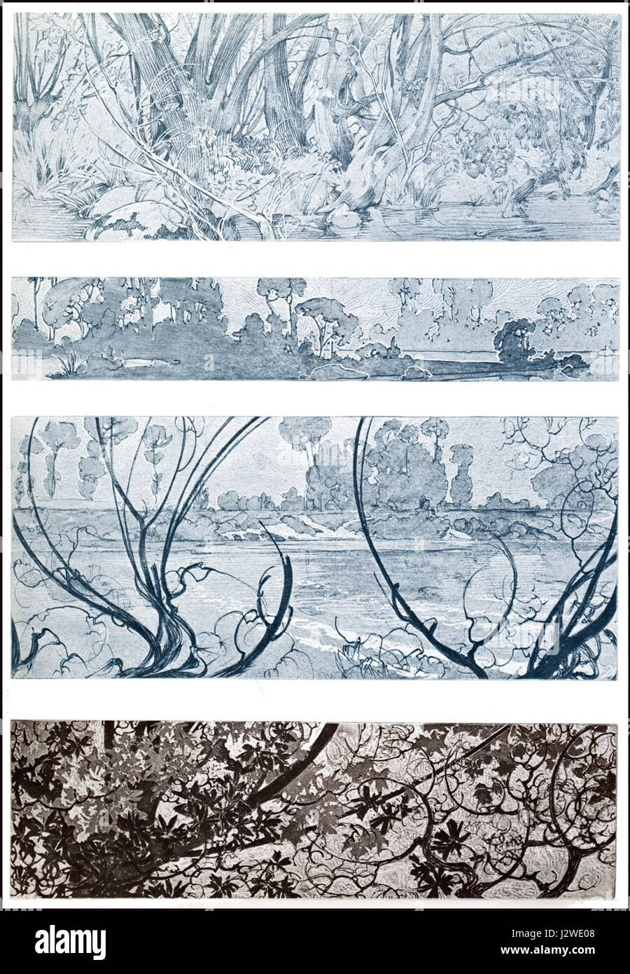 A collection of decorative documents from 1901 by Alphonse Mucha ...