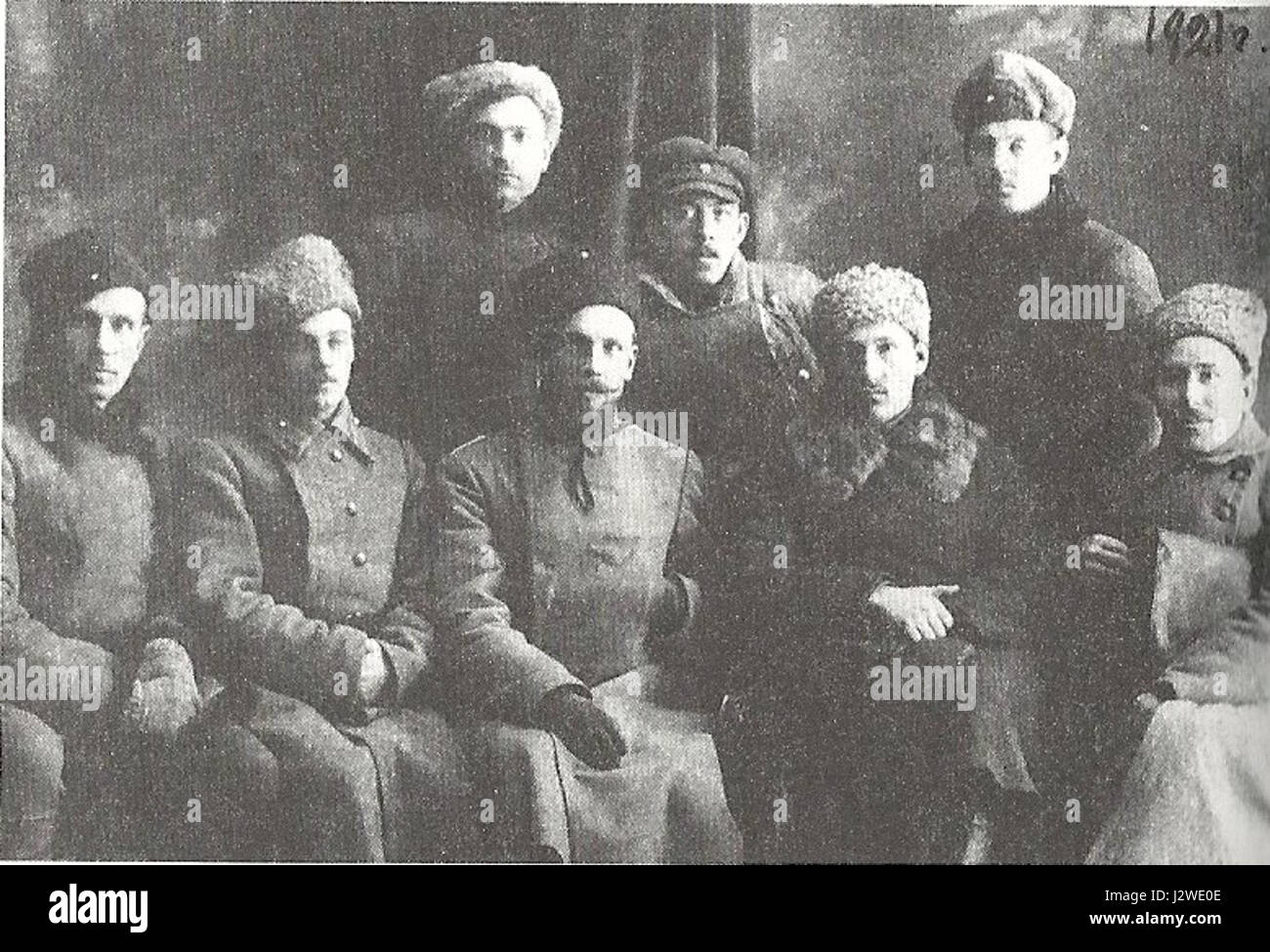 33rd Division high command Stock Photo - Alamy