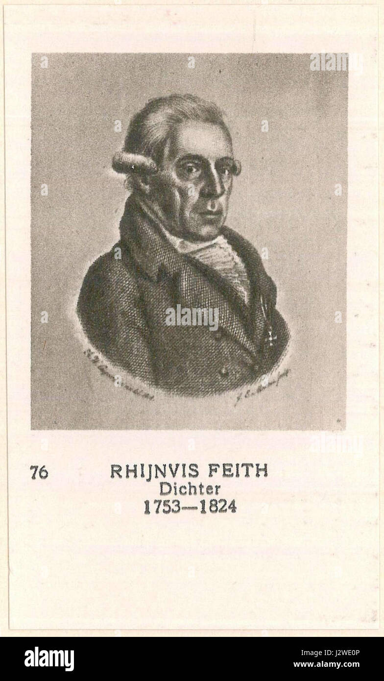 76 Rhijnvis Feith, Dichter, 1753-1824 Stock Photo - Alamy