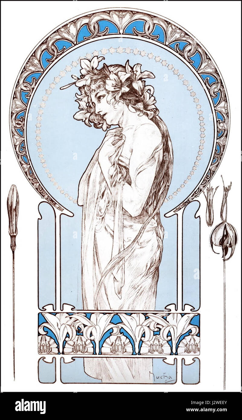 Old photo of mucha hi-res stock photography and images - Alamy