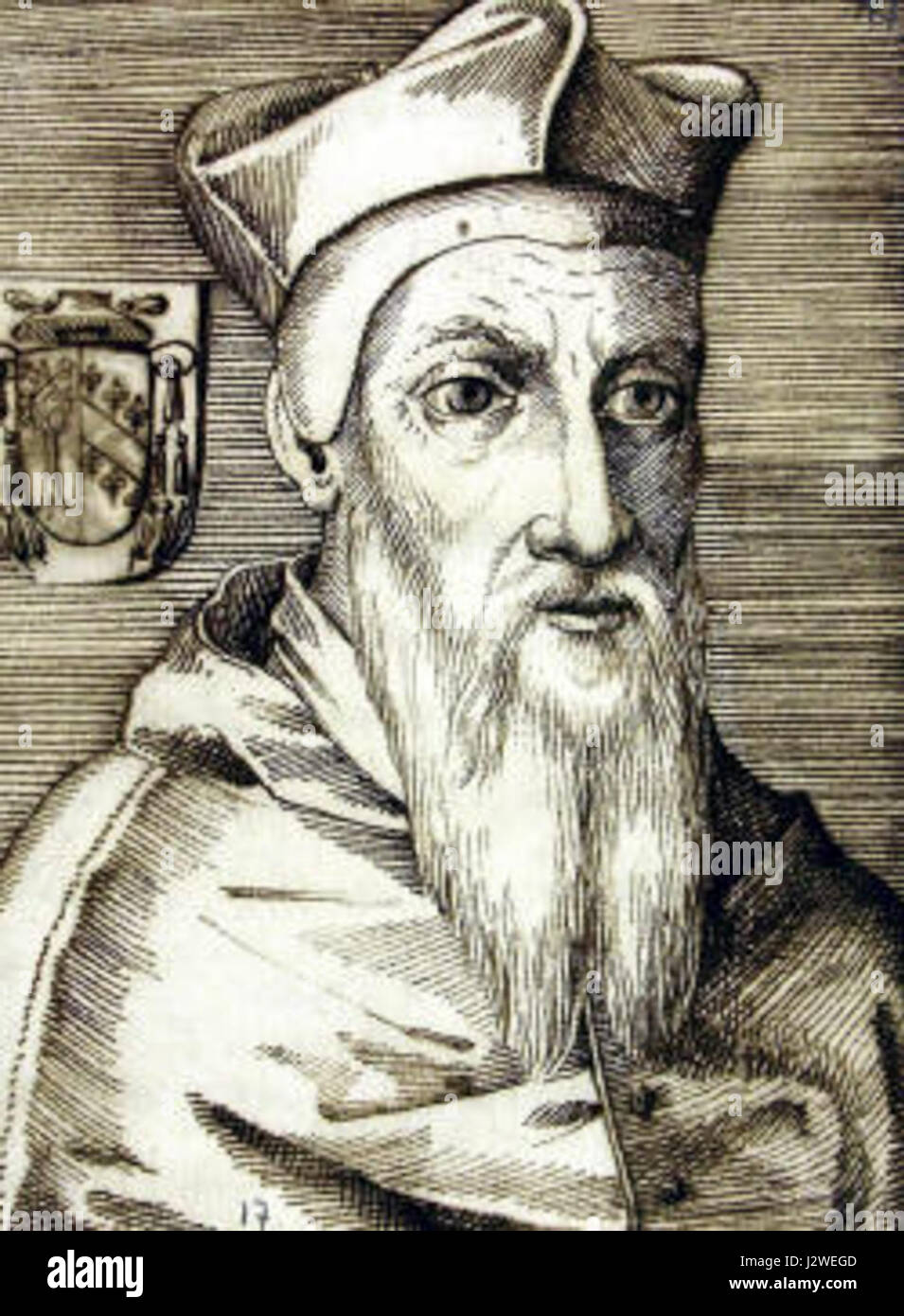 Fatius Santorius (Fazio), a figure from the early 16th century, was ...