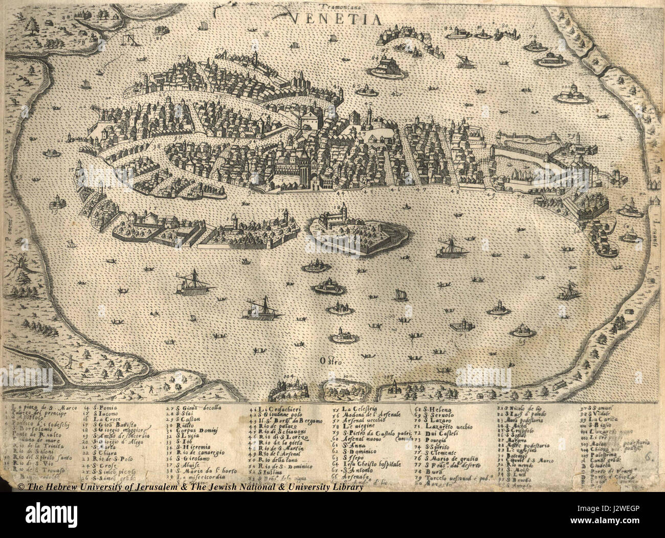 Venedig map hi-res stock photography and images - Alamy