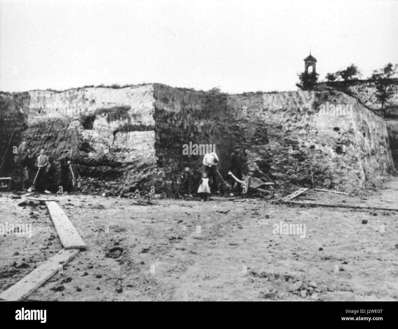 Dwelling mound Black and White Stock Photos & Images - Alamy