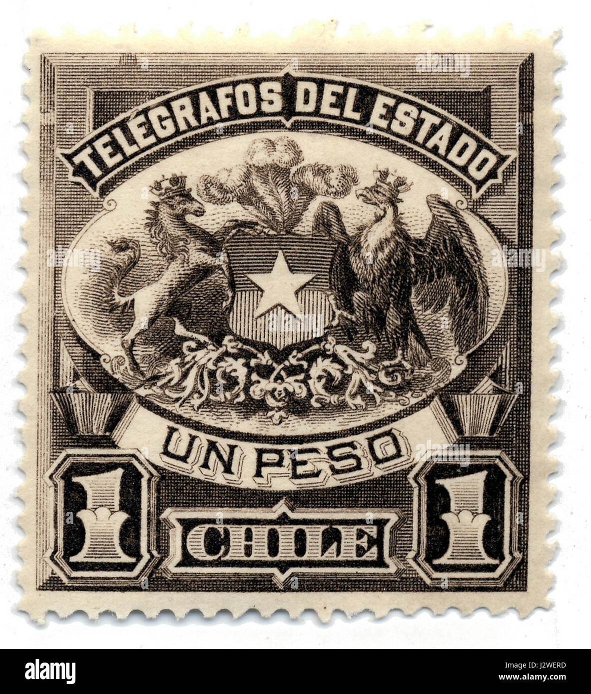 Telegraph stamp Cut Out Stock Images & Pictures - Alamy