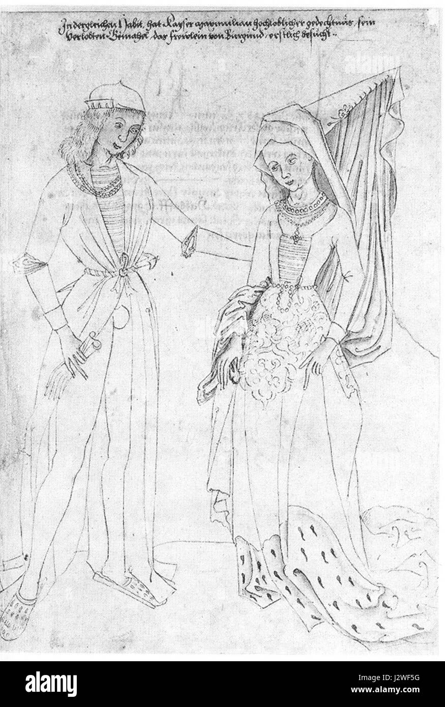 Burgundy habsburg Black and White Stock Photos & Images - Alamy