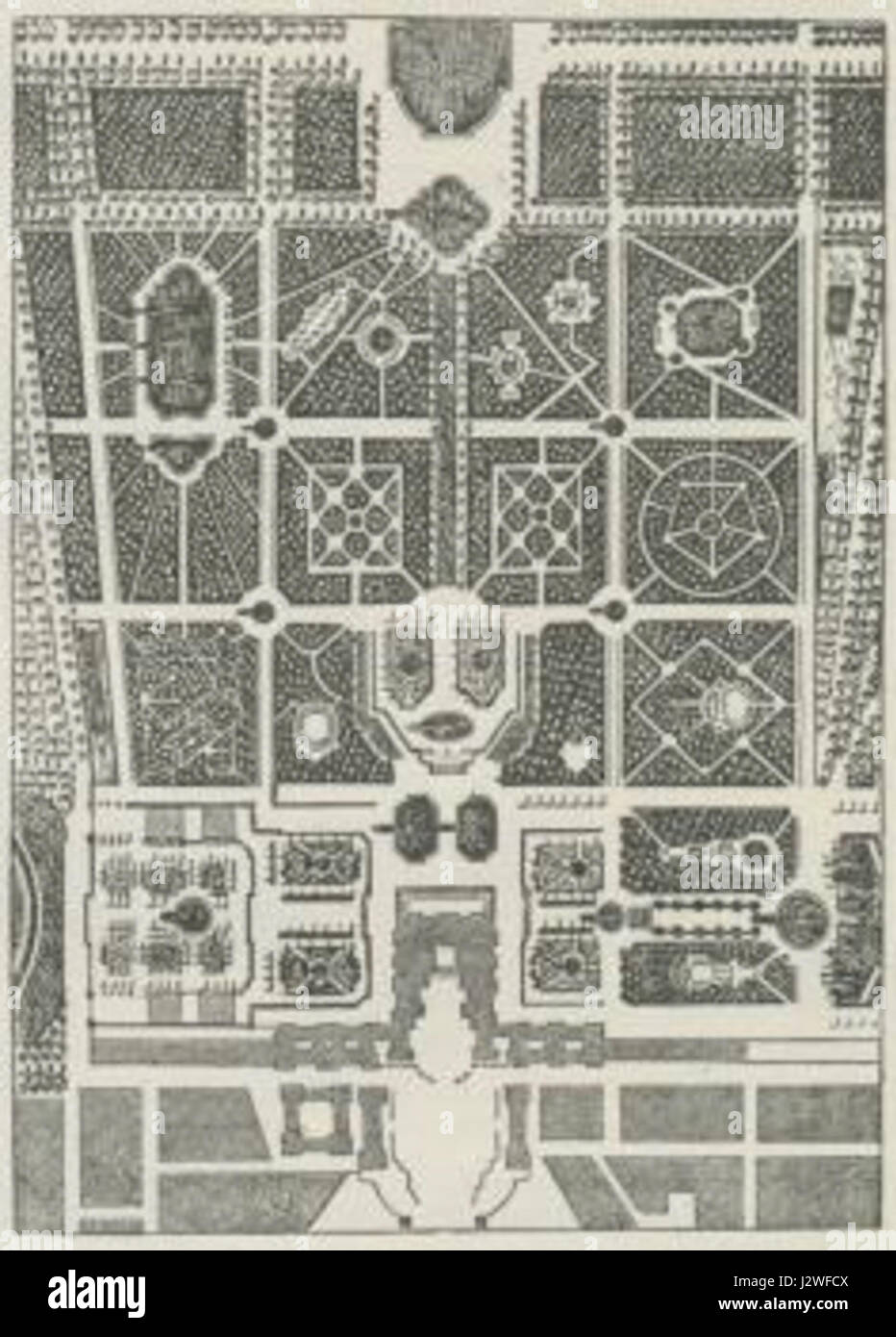 '3 Garden in Versailles' refers to a specific section of the renowned ...