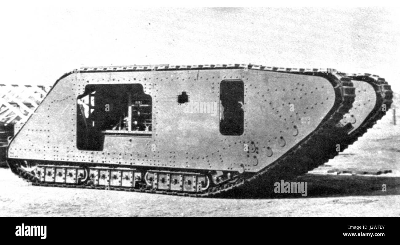 German a7v tank hi-res stock photography and images - Alamy