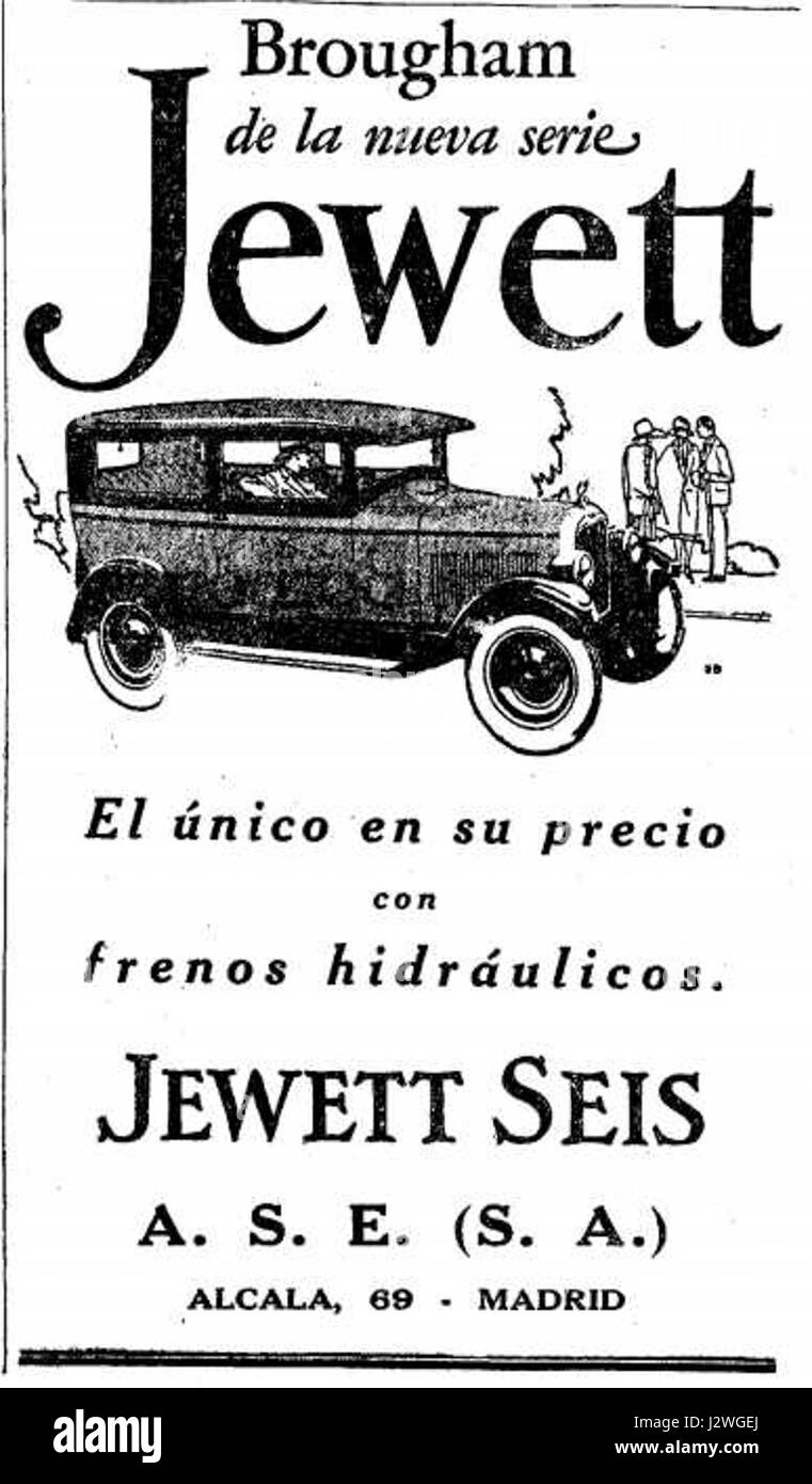The 1926 Brougham Jewett is a vintage automobile known for its luxury ...