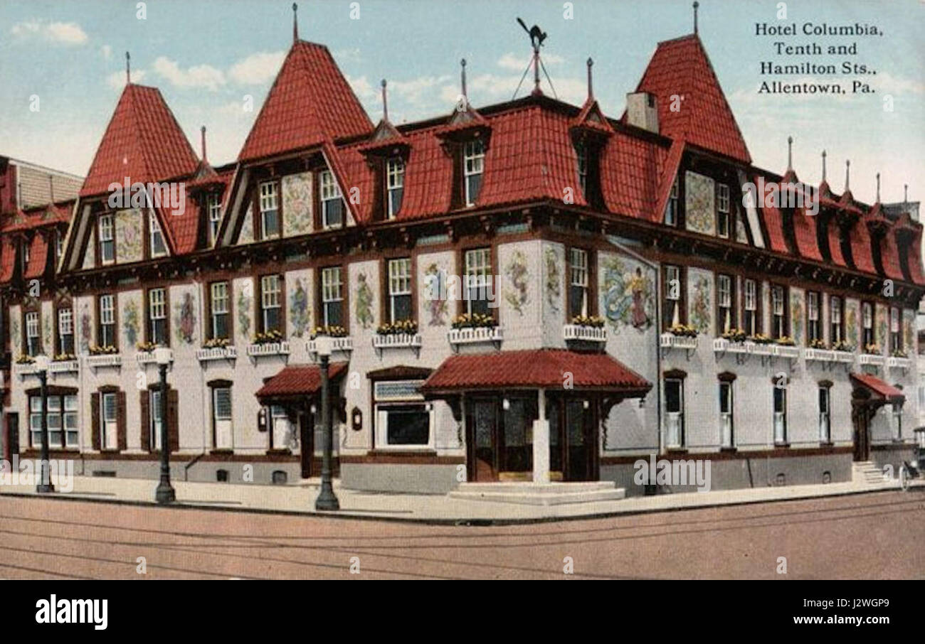 1900 Hotel Columbia Stock Photo - Alamy