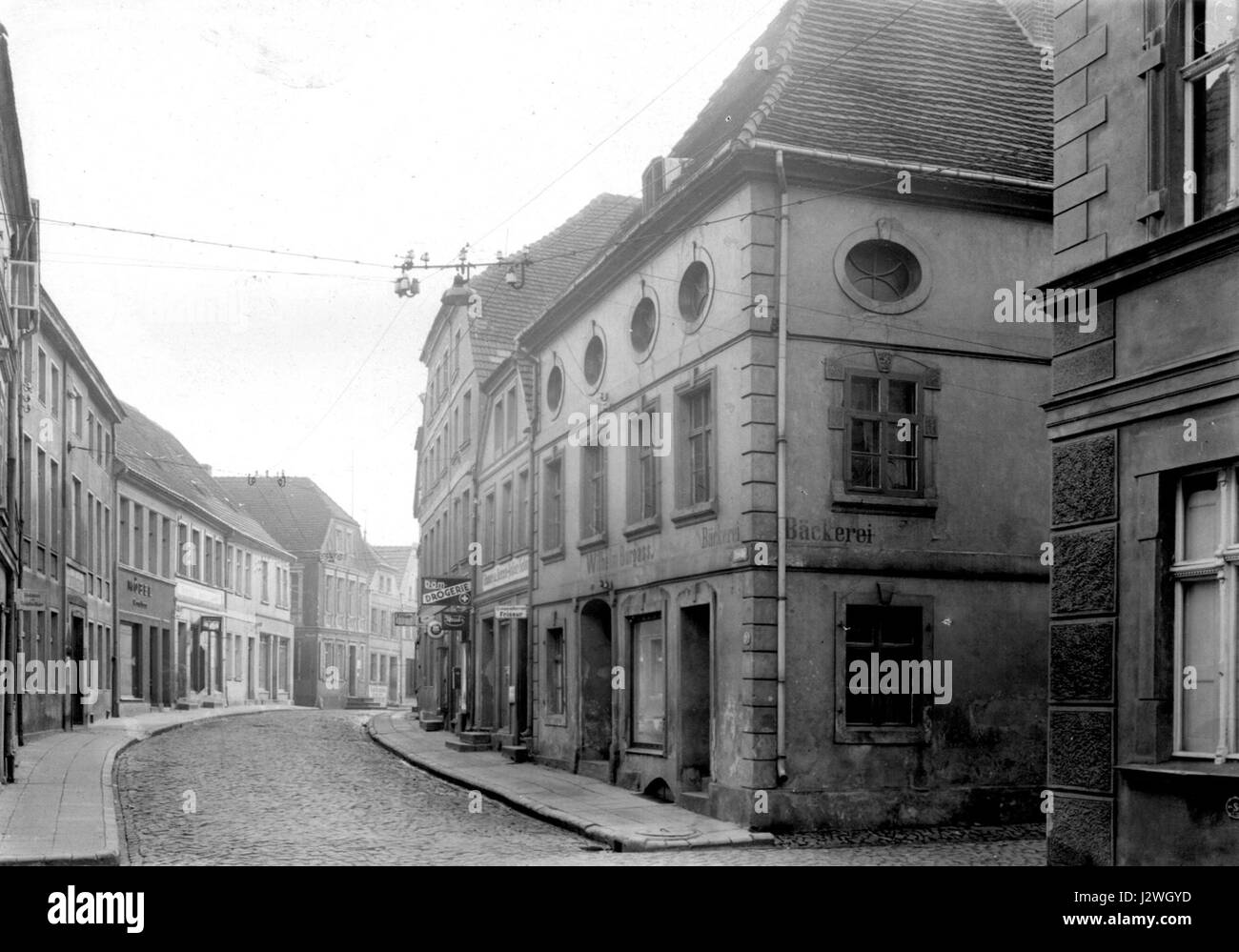 58 Cammin in Pommern 1935 - ul. H.Sawickiej.Sawickiej Stock Photo - Alamy