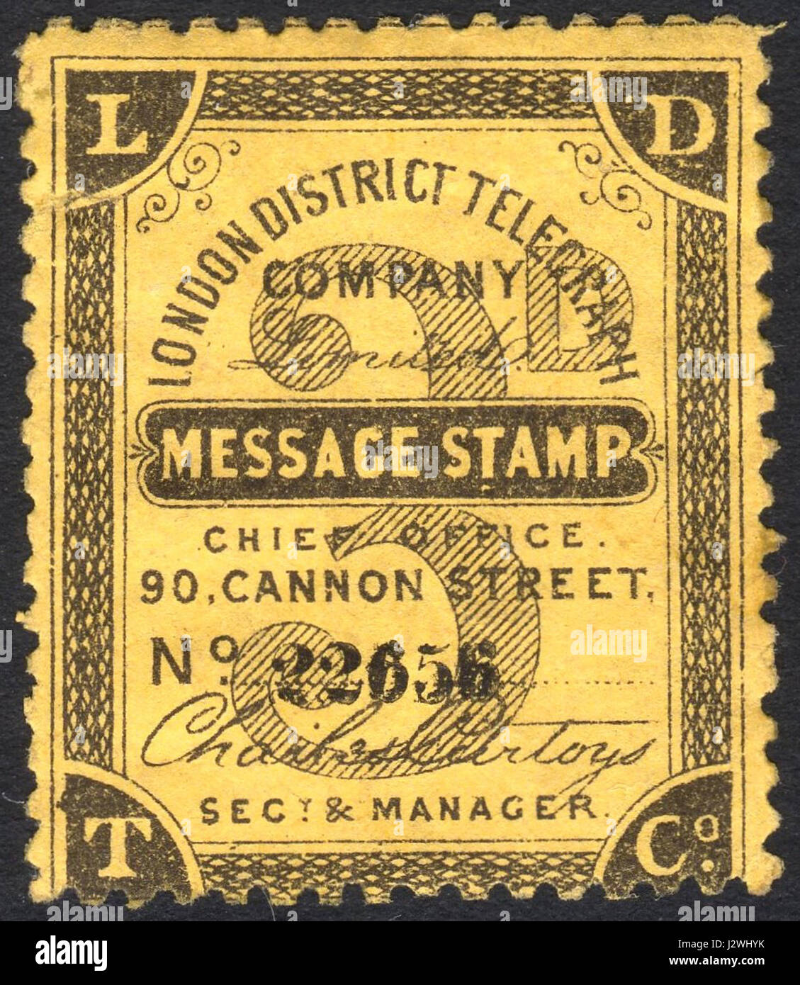 Telegraph line stamp hi-res stock photography and images - Alamy