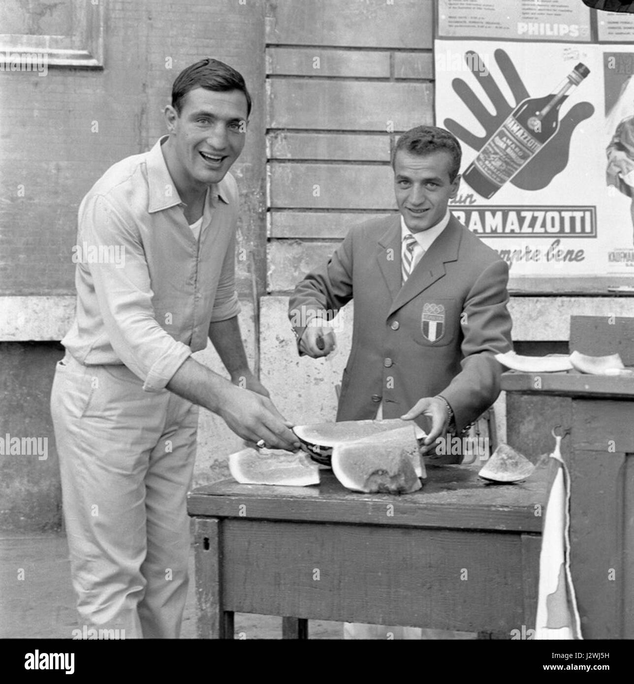 Franco De Piccoli and Sandro Lopopolo 1960 Stock Photo - Alamy