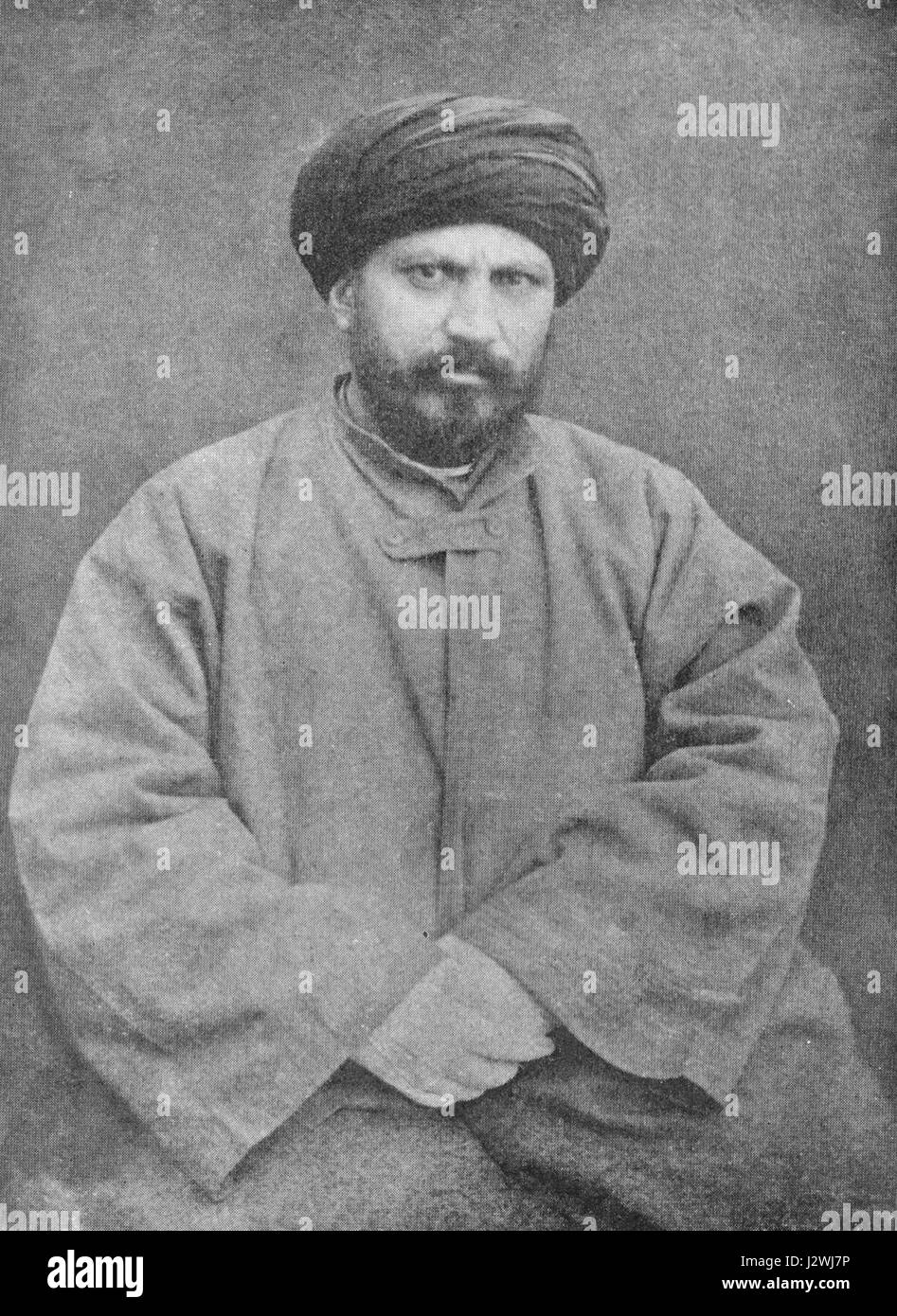 Portrait of Al Afghani, a prominent 19th-century Islamic philosopher ...