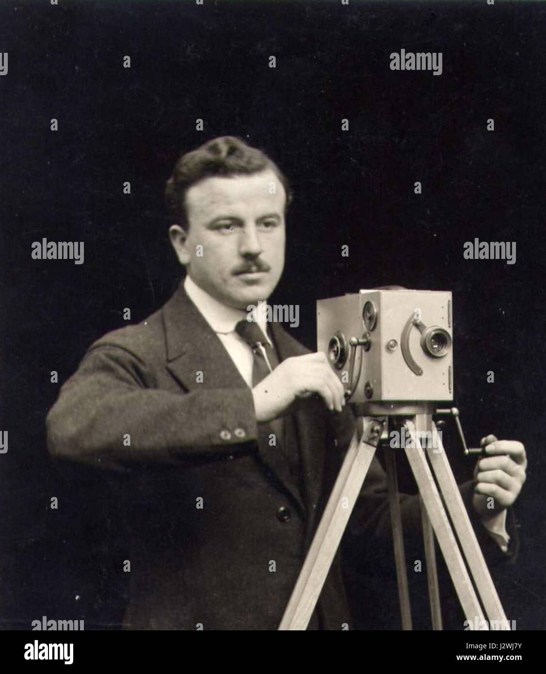 Attilio Prevost Sr. in 1913 Stock Photo - Alamy