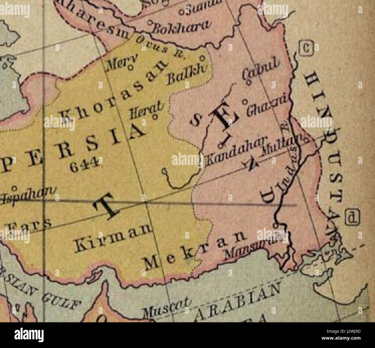 Ancient Khorasan highlighted Stock Photo - Alamy