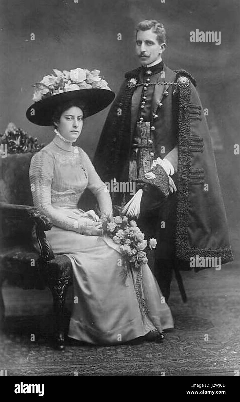 Archduchess Renata and her husband prince Jerome Radziwill Stock Photo ...
