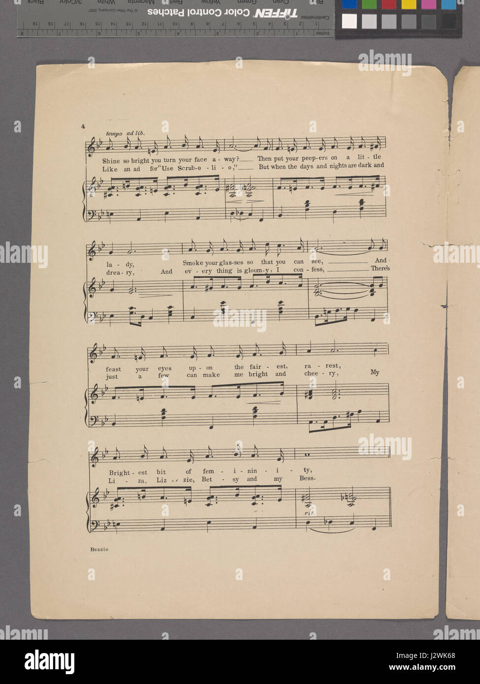 'Bessie, my right hand bower' is a piece from the NYPL Hades collection ...