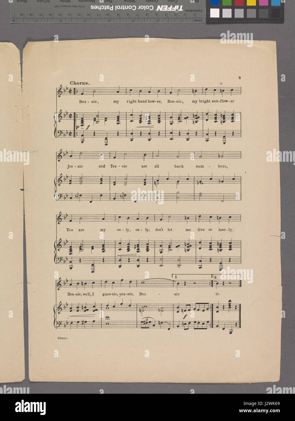 Bessie, my right hand bower (NYPL Hades-1924532-1953214 Stock Photo - Alamy