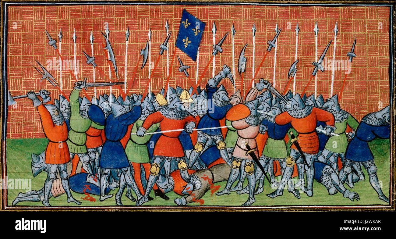 The Battle of Courtrai, fought in 1302, was a significant conflict ...