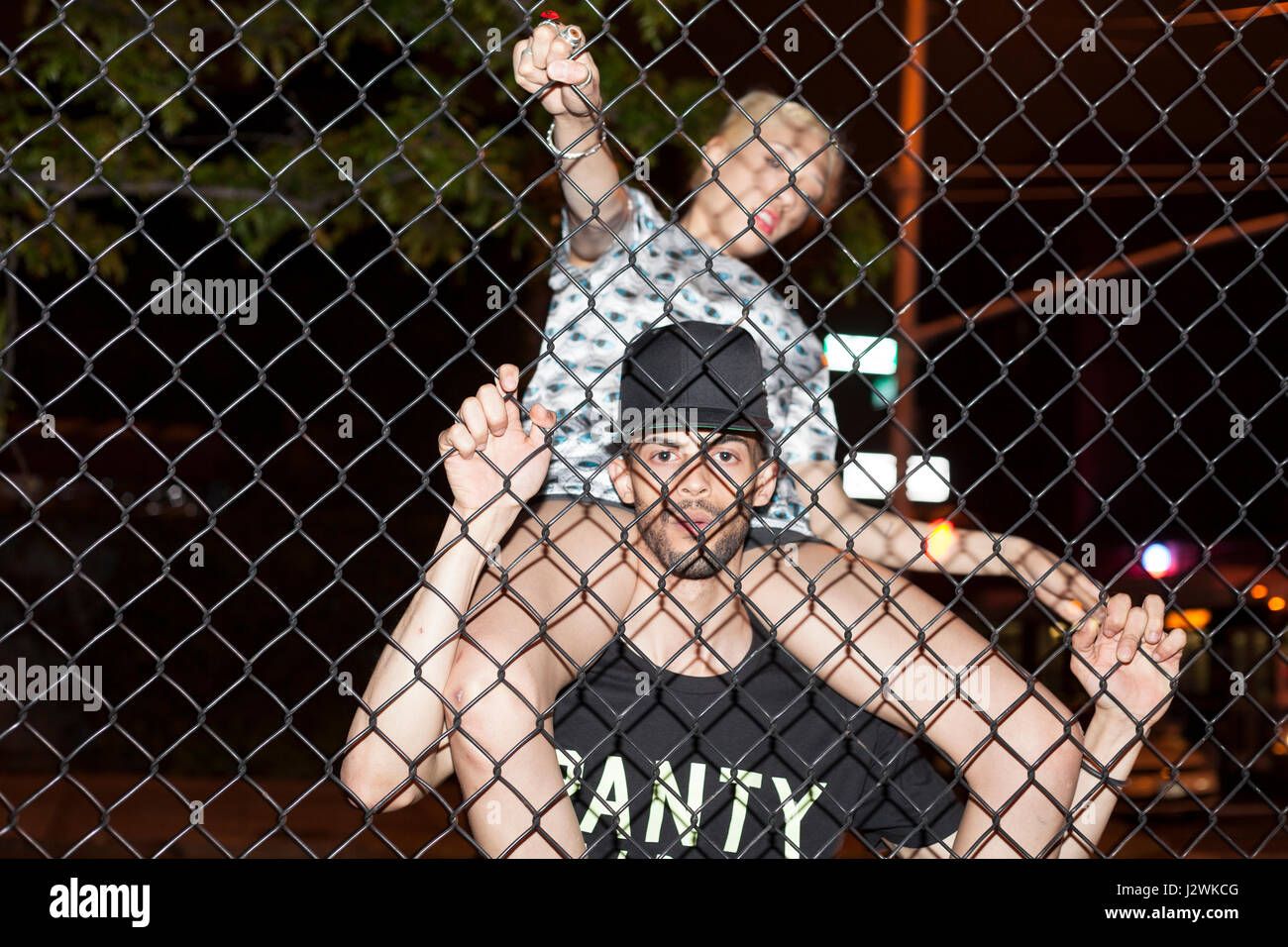 Friends hanging out Stock Photo - Alamy