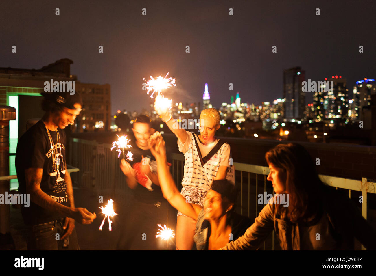 Friends hanging out Stock Photo - Alamy