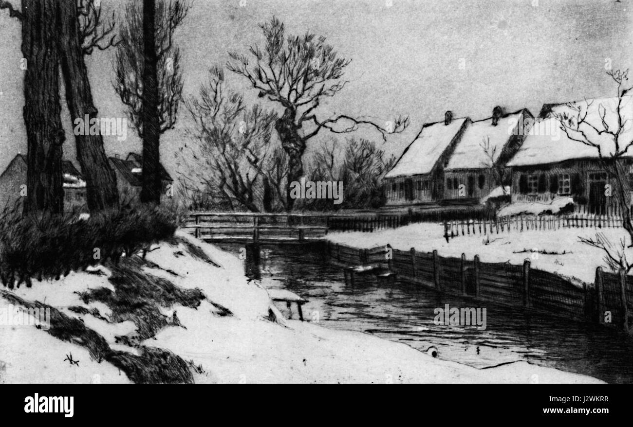 Tranquil rural charm Black and White Stock Photos & Images - Alamy