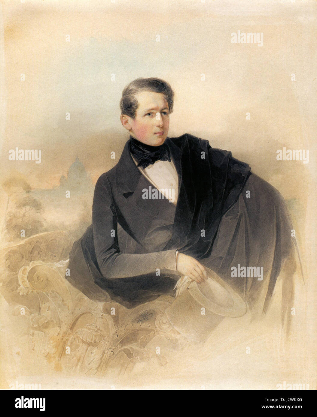 This reference likely describes an image or artwork depicting Boris ...