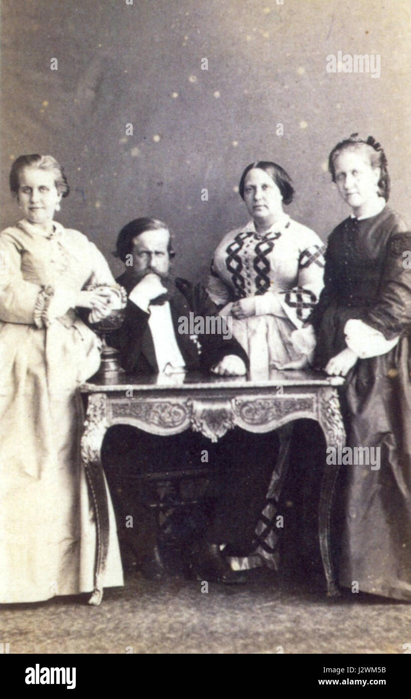 The Brazilian Imperial family around 1864 was a significant historical ...