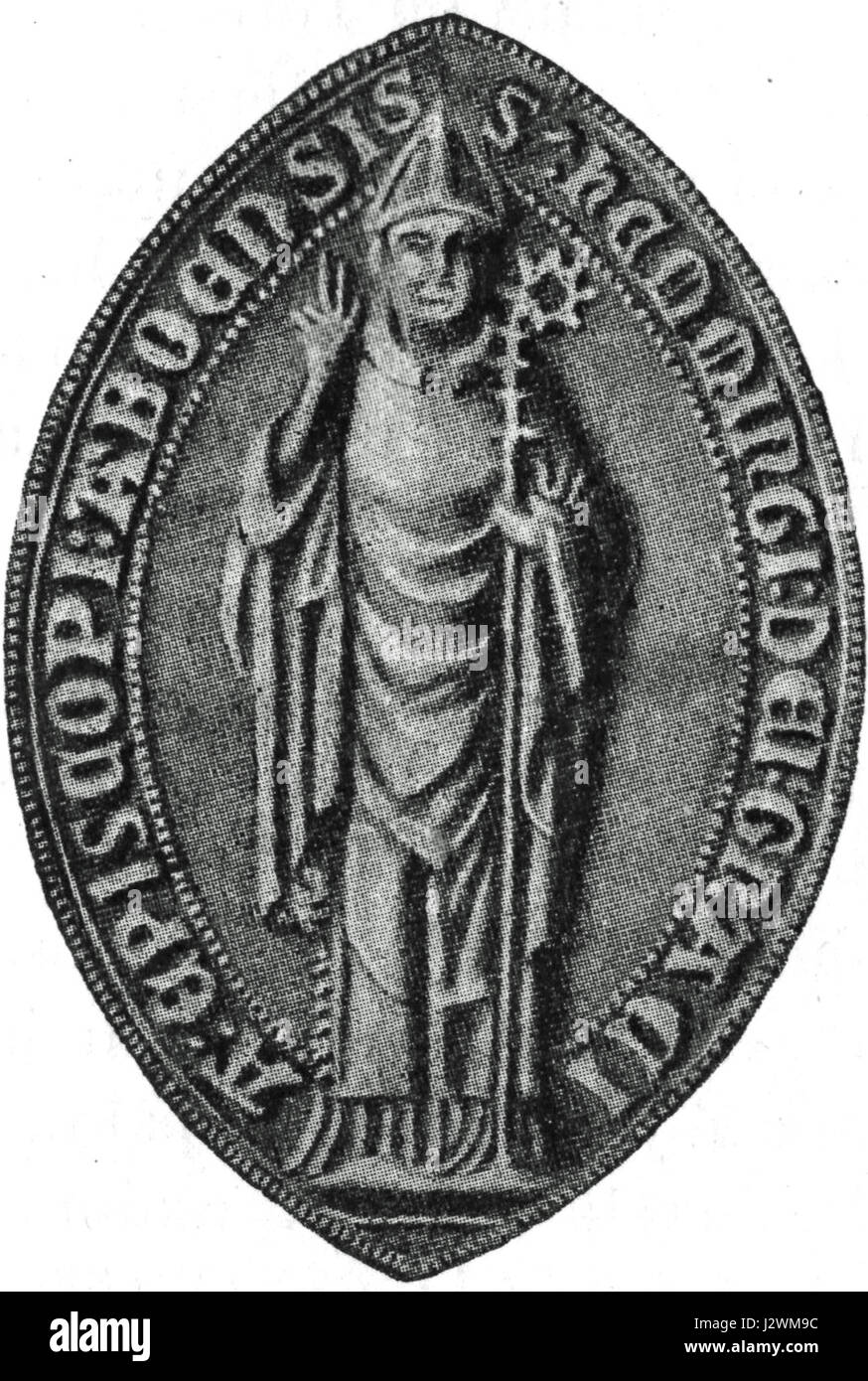Biskop Hemming's seal is a historical object tied to Bishop Hemming ...