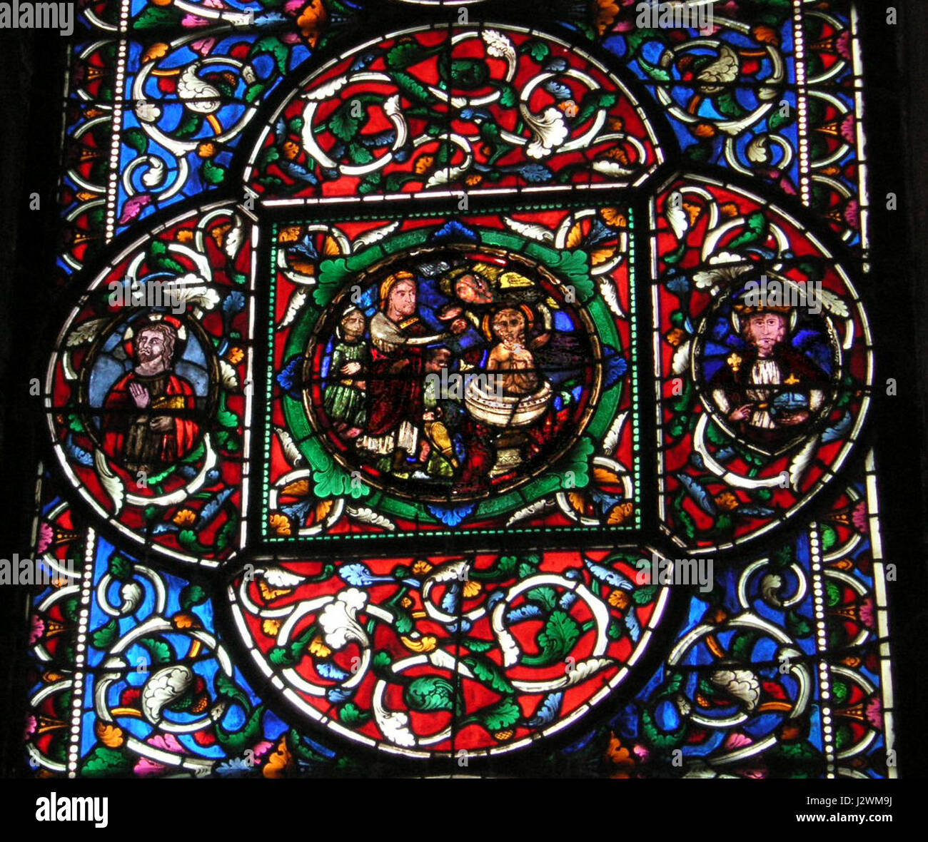 The Martyrdom of a Saint is a stained-glass window in Canterbury ...